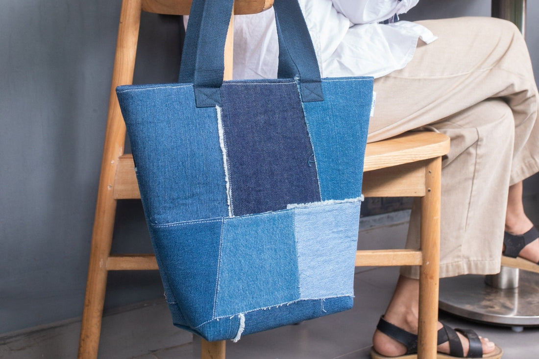 What Makes Your Upcycled Denim Accessories 100% Sustainable? – Dwij