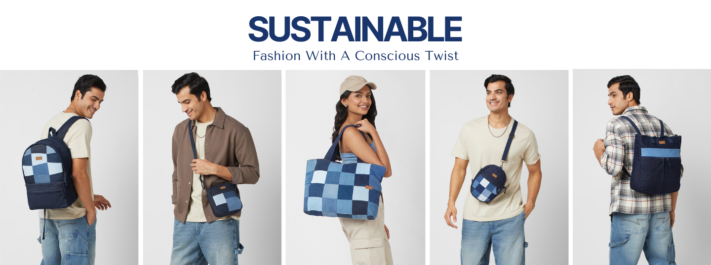 Upcycled Denim Product Store: Bags, Jewellery & Home Decor - Dwij
