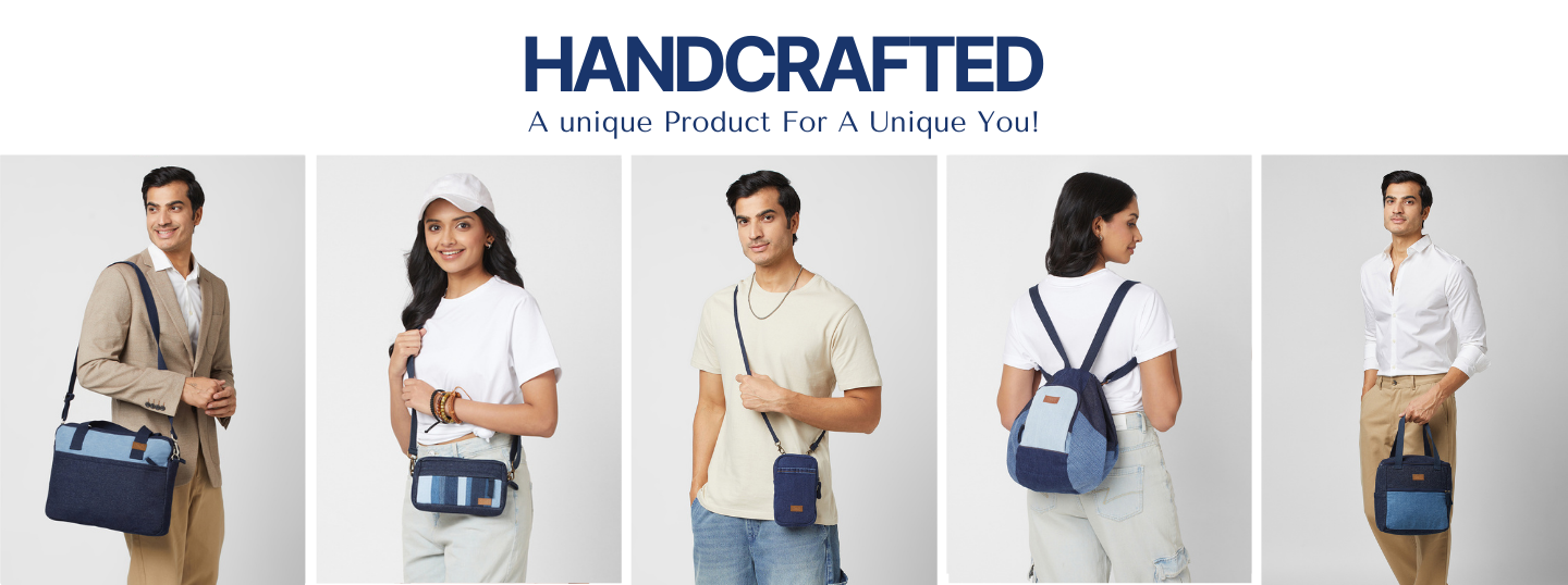 Upcycled Denim Product Store: Bags, Jewellery & Home Decor - Dwij
