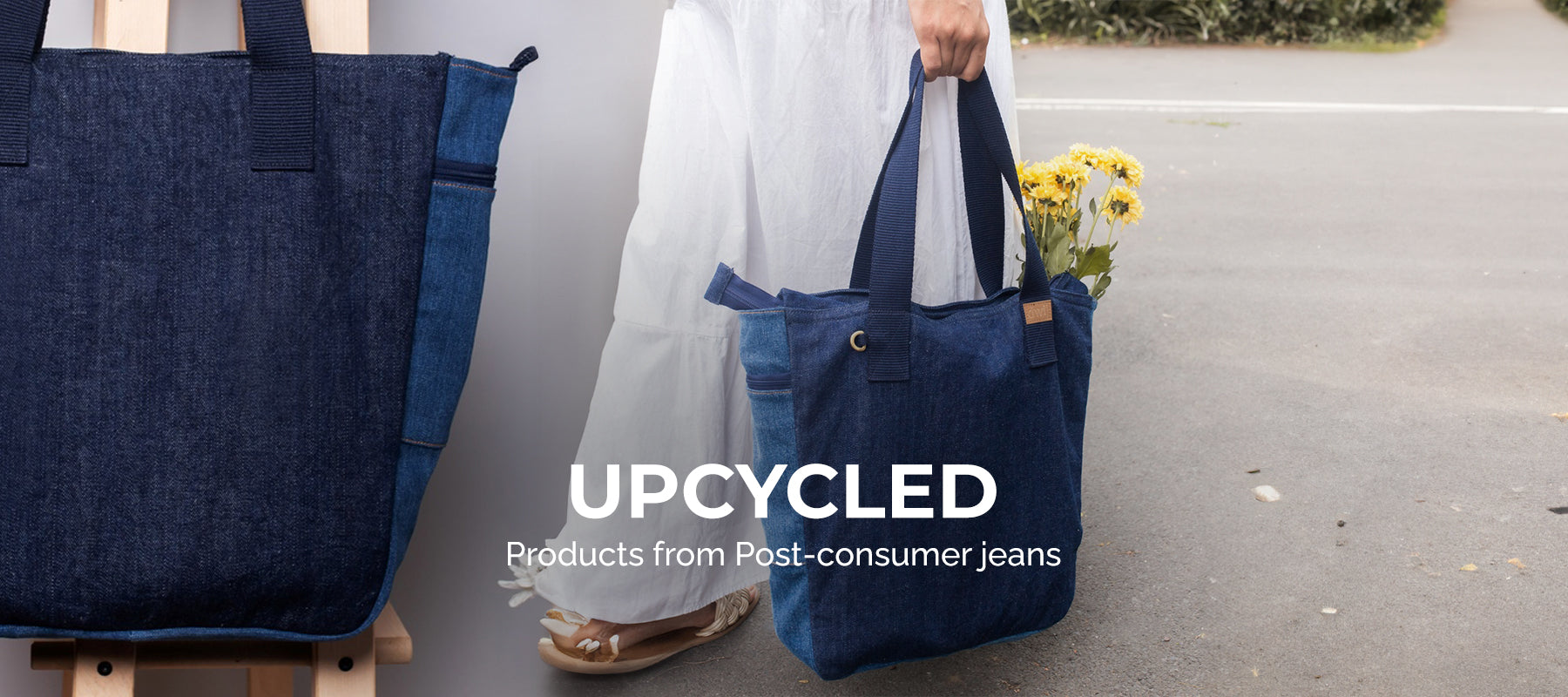 Upcycled Denim and Jeans Handbags in India | Dwij Products – dwij
